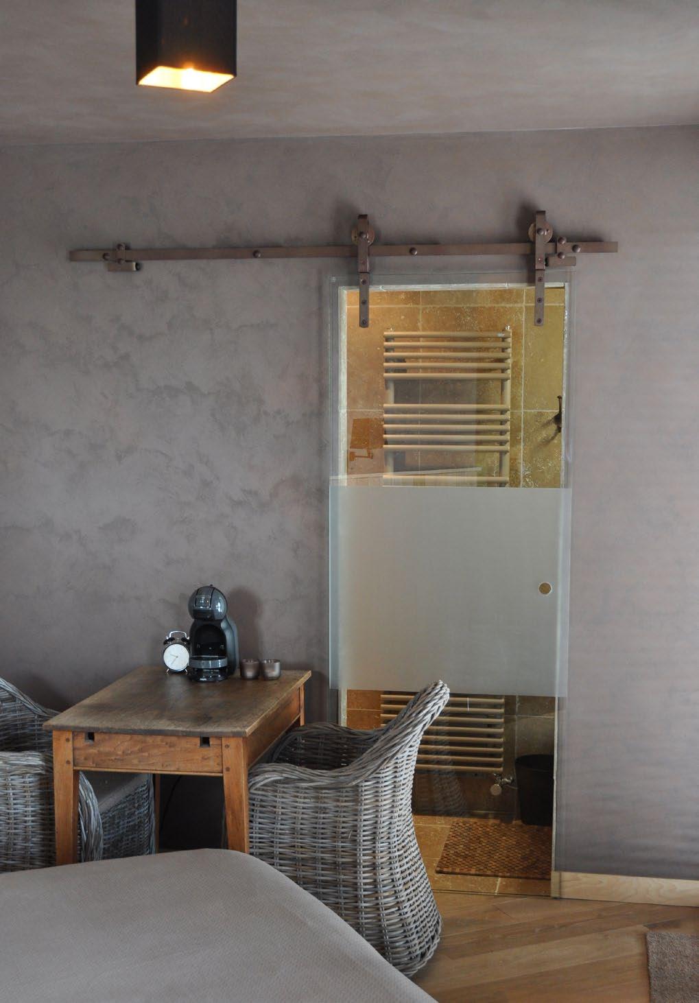 Design glass sliding door system by Arlu